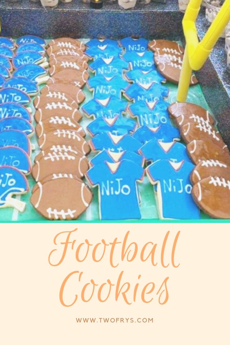 Two Frys: Football Cookies