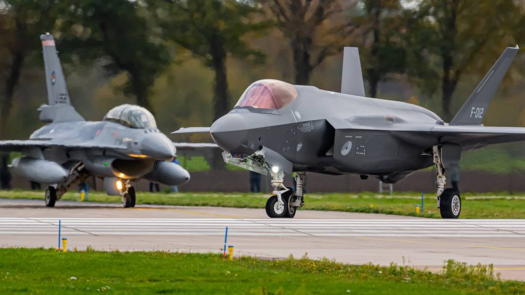 Royal Netherlands Air Force conducts Frisian Lightning II exercise at ...