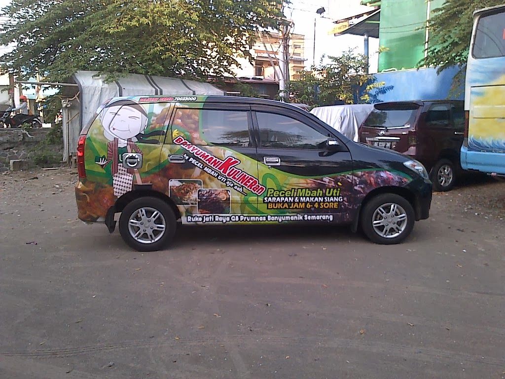 BRANDING MOBIL AVANZA - Radja Sticker
