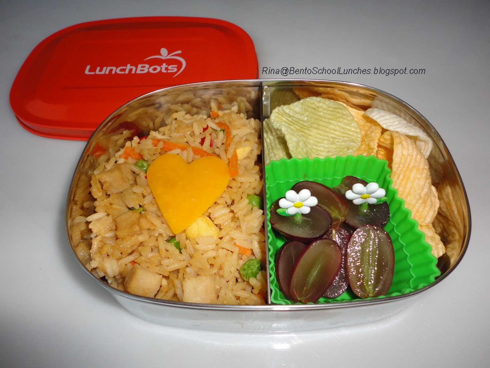 Bento School Lunches : Bento Lunch #271: Chicken Fried Rice