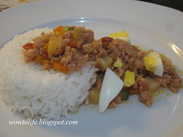 Wow to Life: Giniling na Baboy (Pork Giniling / Ground Pork)