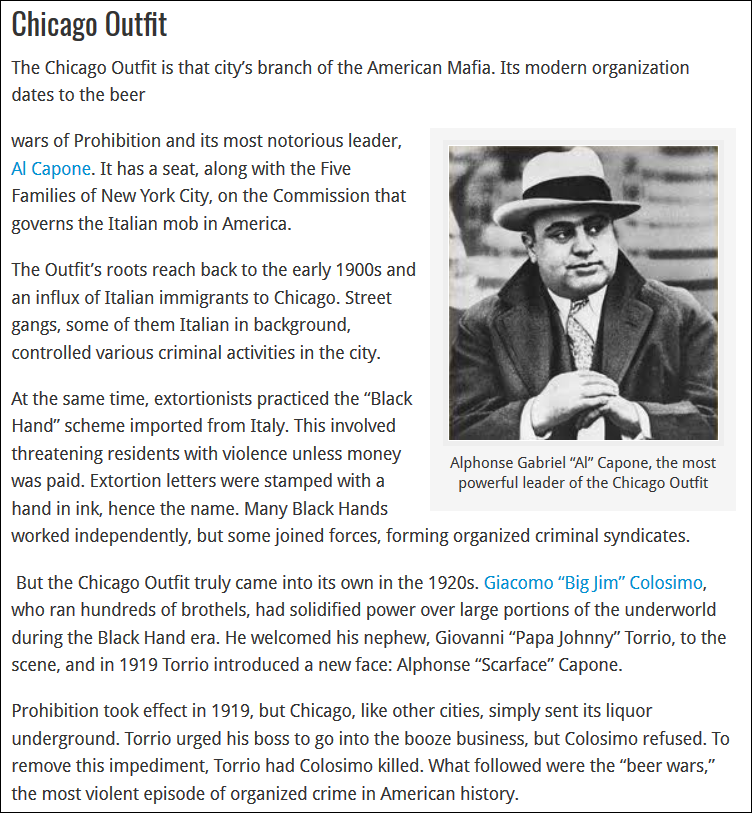 lift the veil from your eyes: 73 74 100 144 170 | the Chicago Outfit ...