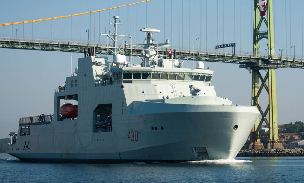 Military and Commercial Technology: Canadian navy takes delivery of ...