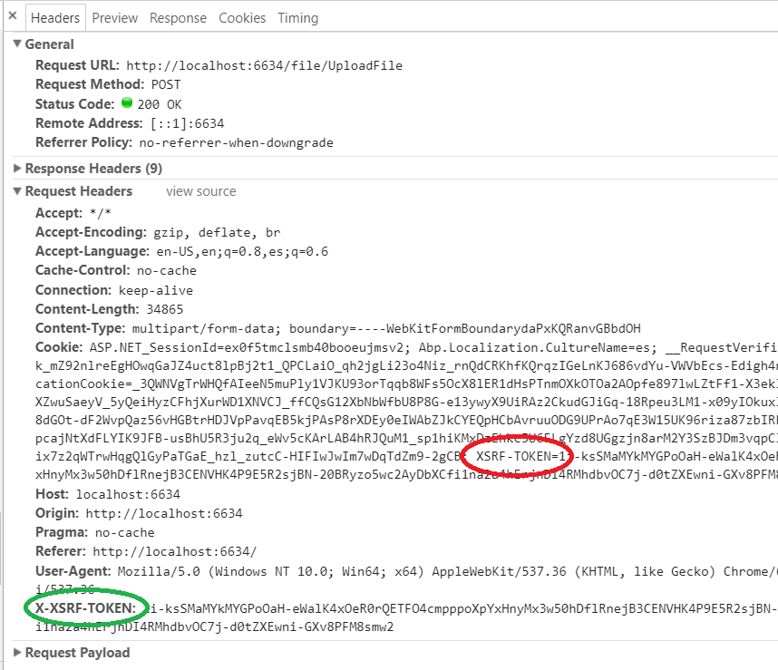 TinyMCE: anti-forgery token failed on file upload in an ASP.NET ...