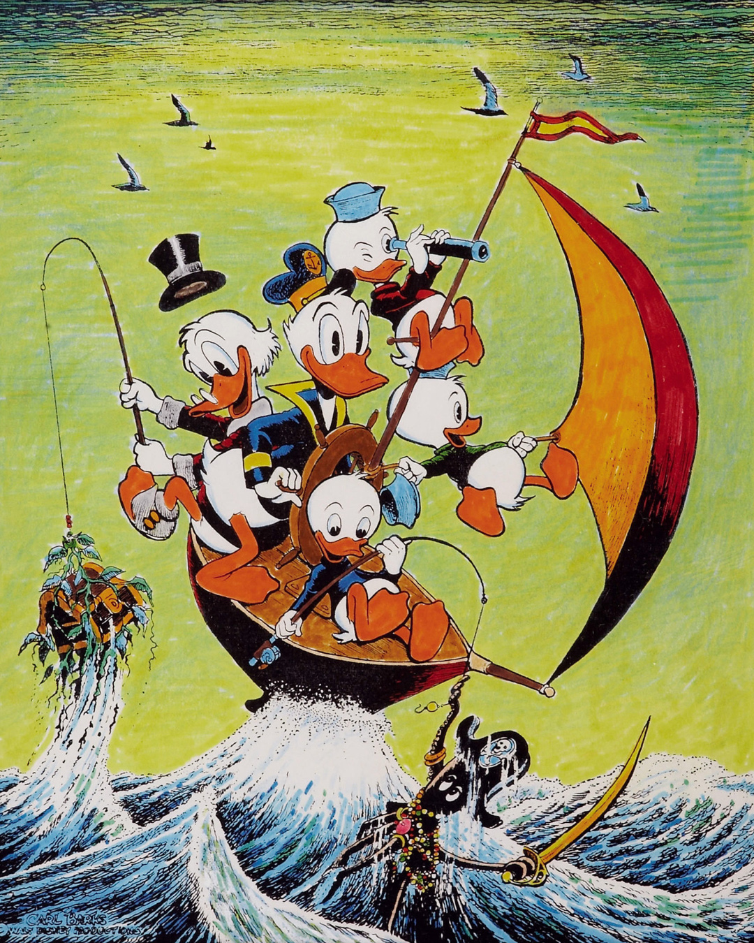 The Paperwalker Journal - Florian Satzinger: Carl Barks recreating Carl ...