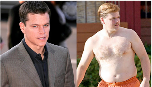 Matt Damon 2008 vs Matt Damon 2009