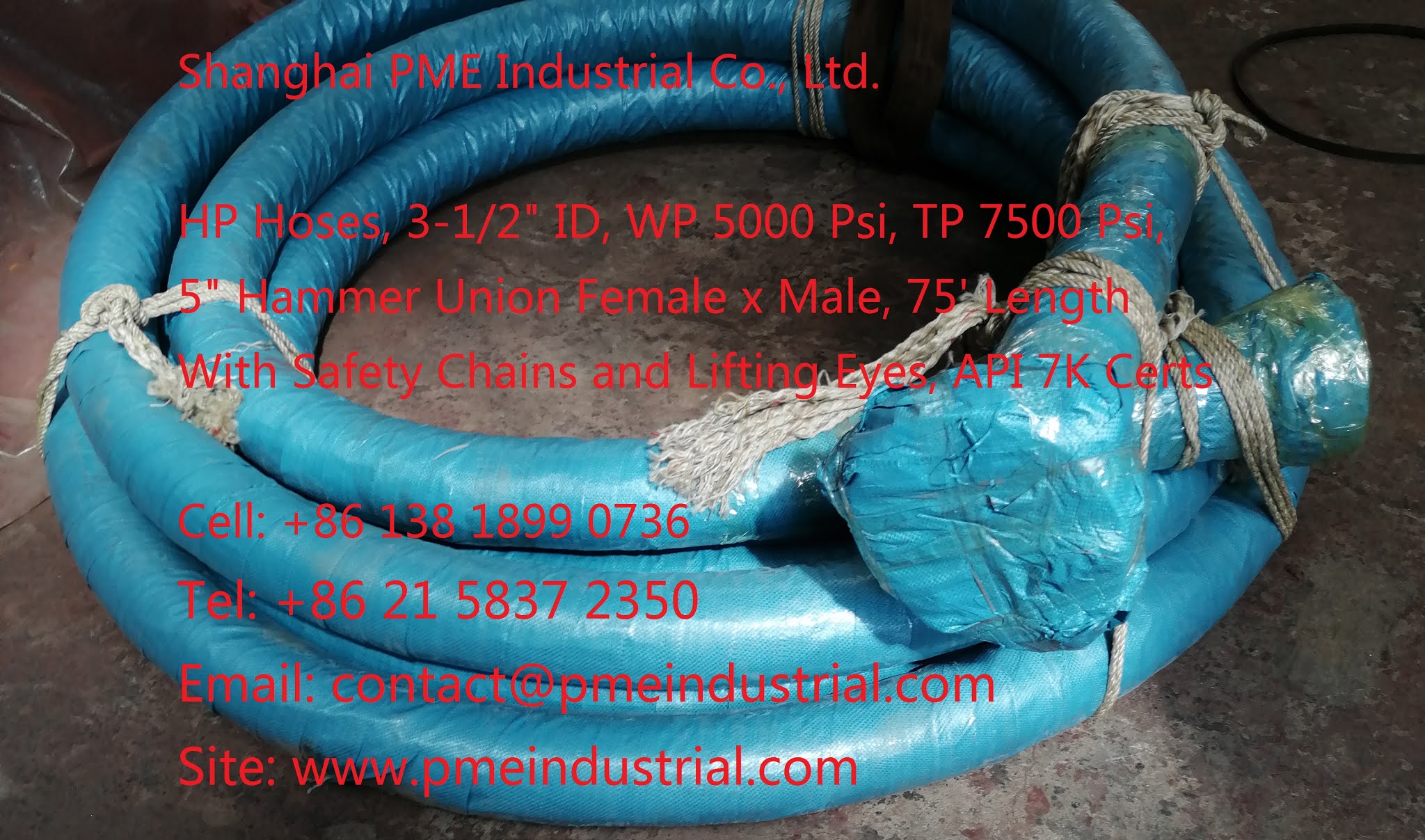 Oilfield Hoses & Flowline Control Products: PME High Pressure Hoses ...