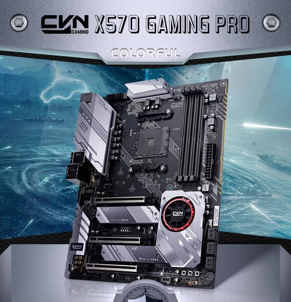Colorful launches CVN X570M motherboard for AMD processors!