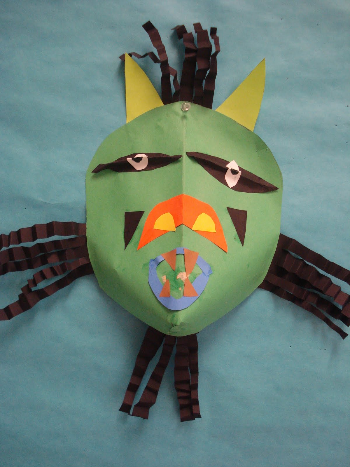 COLOR for EVERYONE: Third Grade Symmetrical Masks