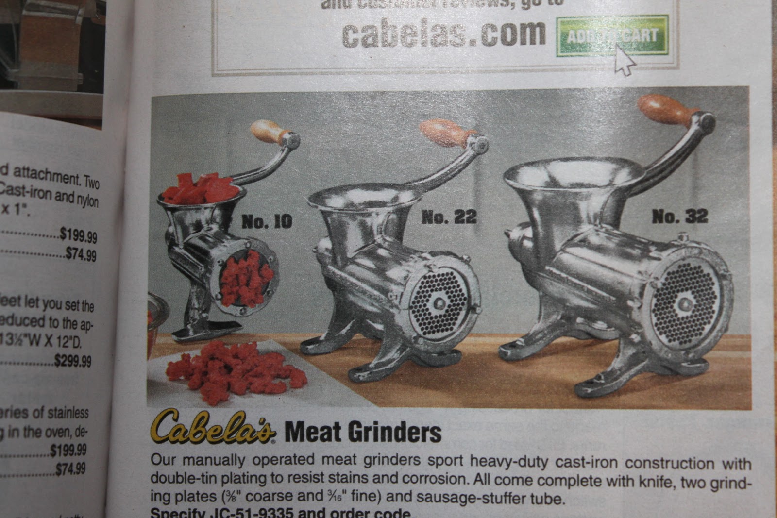 Easy Living the Hard Way: Meat Equipment