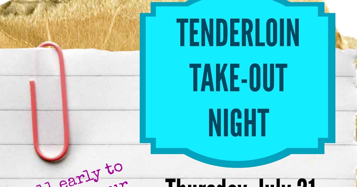 Mill Creek Cafe: Don't Miss Tenderloin Take-Out Night!