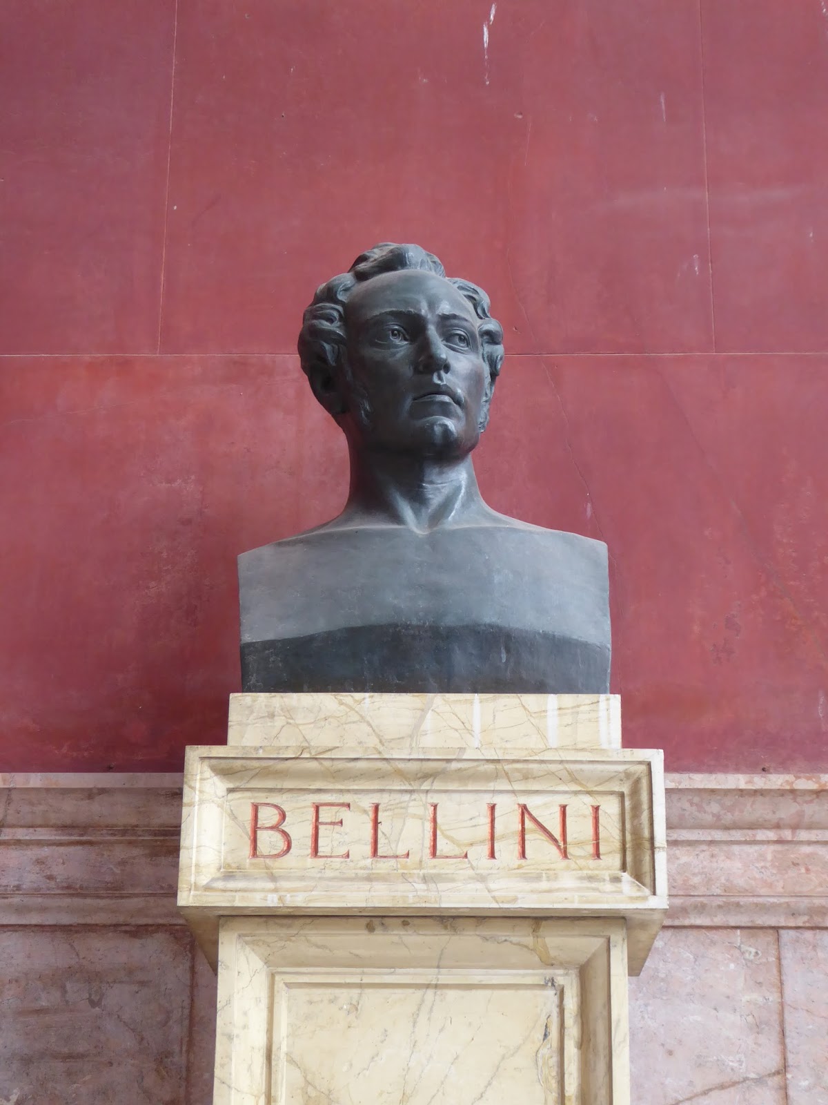 Photo-ops: Musician: Vincenzo Bellini - Palermo, Sicily, Italy