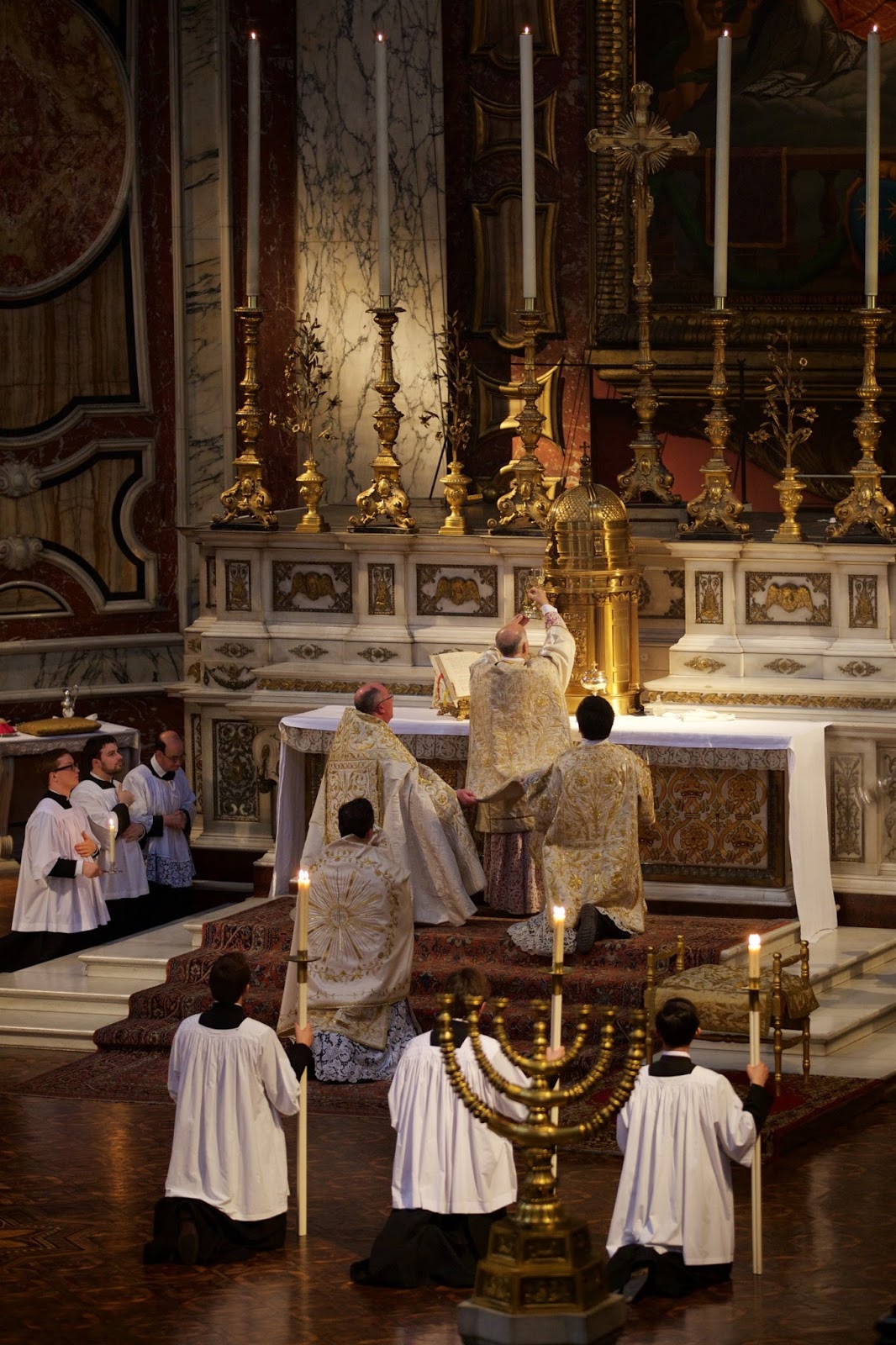 New Liturgical Movement: Pictures of the Sacra Liturgia Mass Celebrated ...