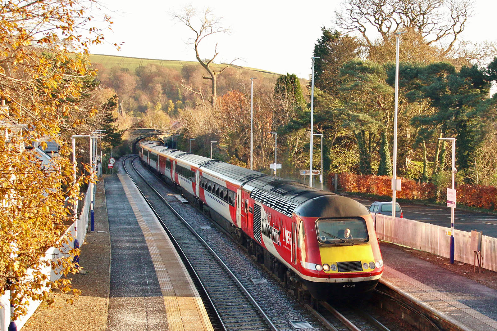 47s and other Classic Power at Southampton: LNER HST rundown: 1E11 07:52 Aberdeen - Kings Cross