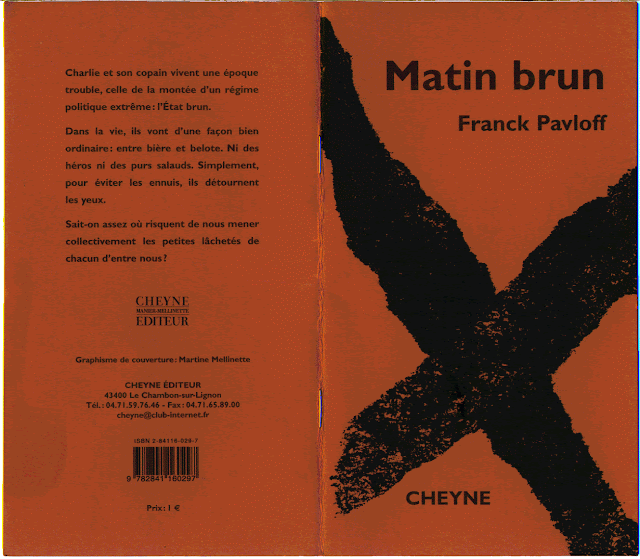 Cartes et bouquins: Matin Brun de F. Pavloff