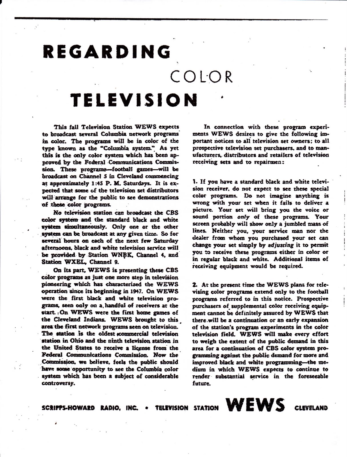 Cbs Color System