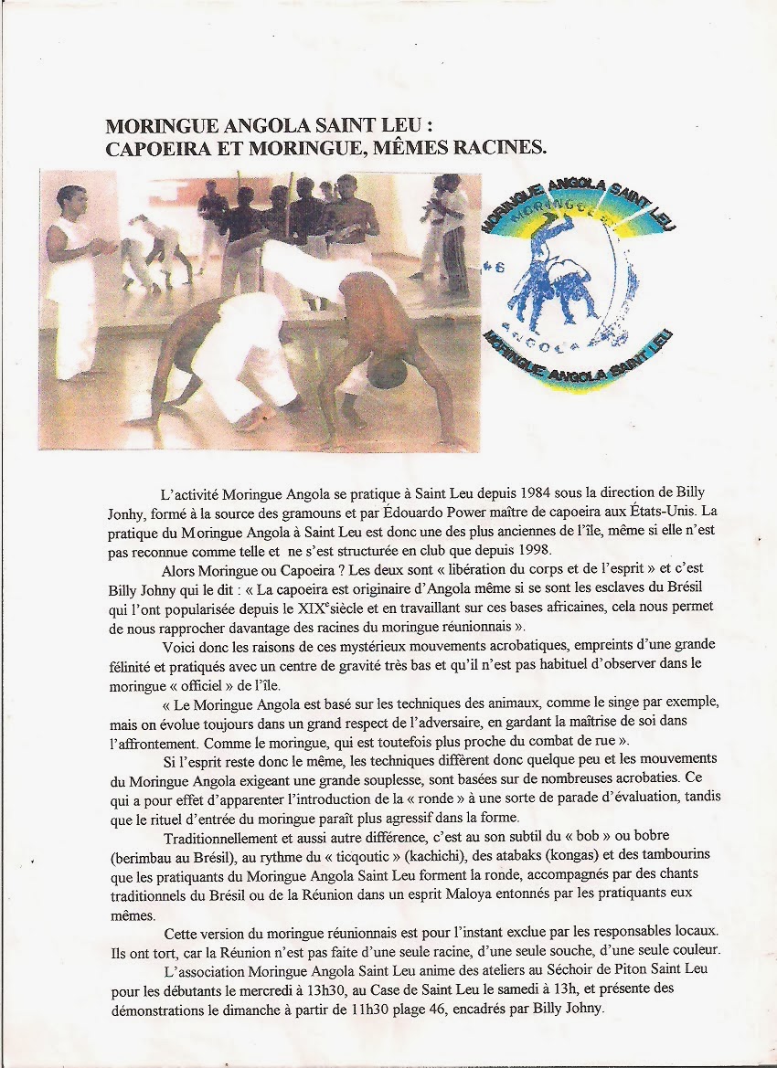 MORING ANGOLA guerriers de la danse: LA PHILOSOPHIE DE MORINGUE ANGOLA