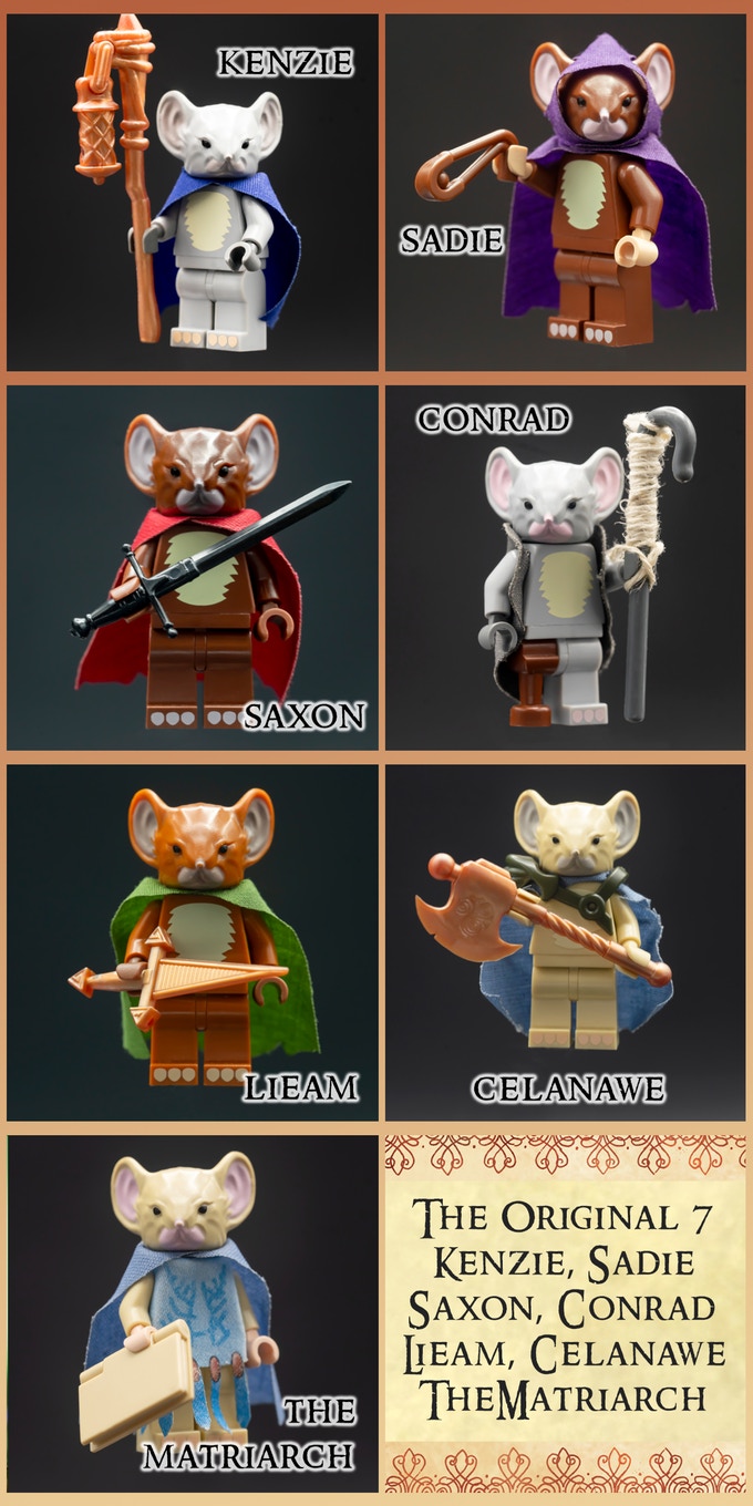 David Petersen's Blog: Bricks of the Mouse Guard KICKSTARTER