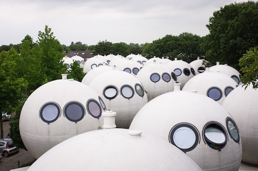 These houses look like something George Lucas would have dreamed up