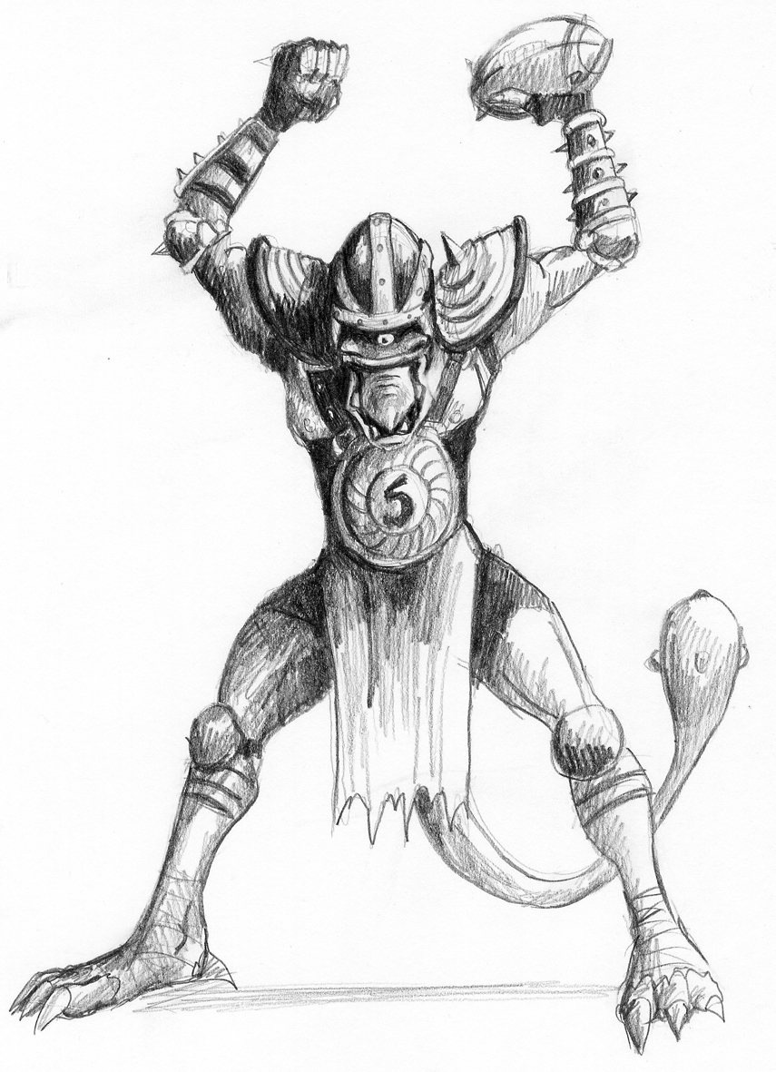 The Art of Fantasy Football: The Garion Suite: Fimir Team