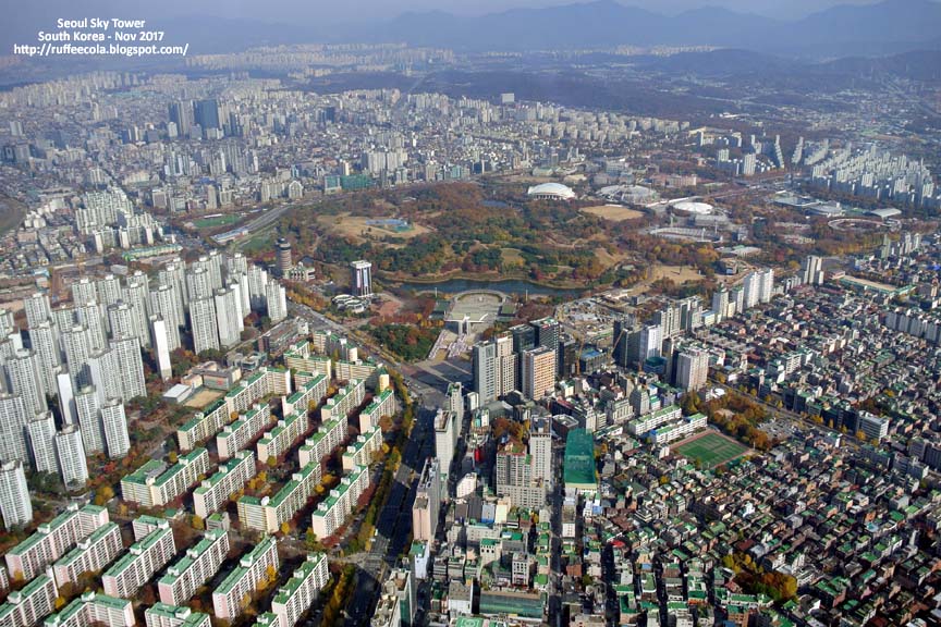 Travel Tales South Korea View From Seoul Sky Tower travel-tales-south-korea-view-from-seoul-sky-tower