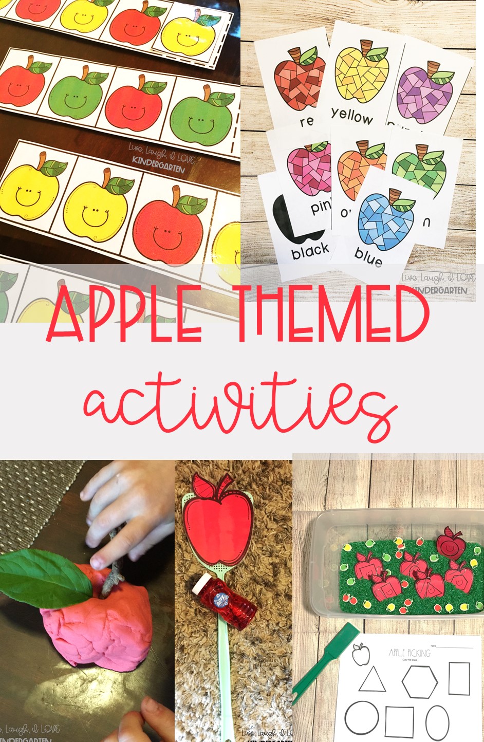 We had a fun week filled with different apple activities!