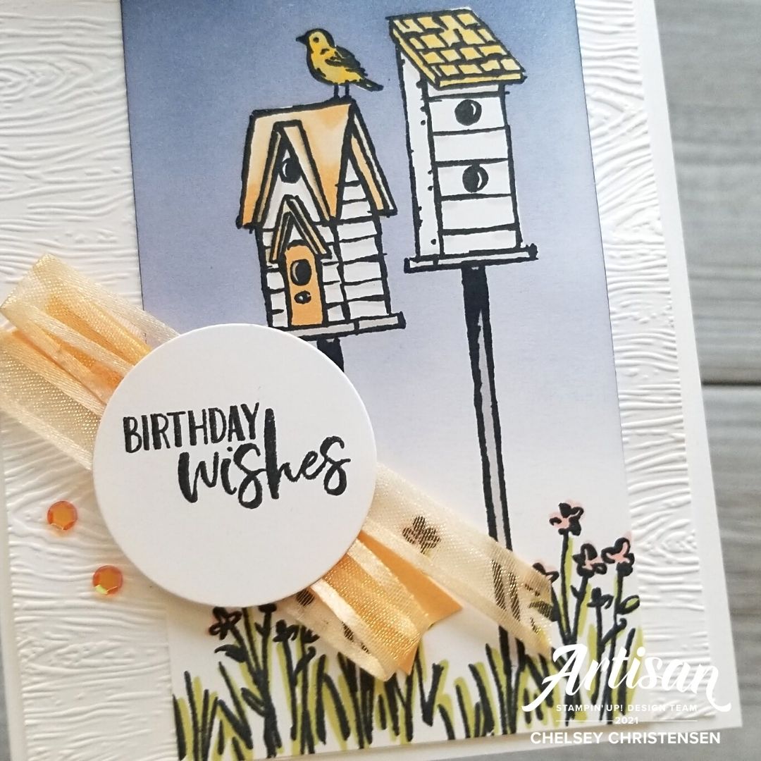Creative Chelsey: Garden Birdhouses Stamp Simple Stamping & Easy Card ...