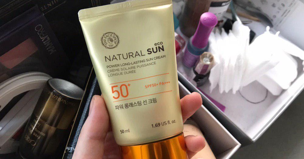 The Face Shop Natural Sun Power Long Lasting Sun Cream