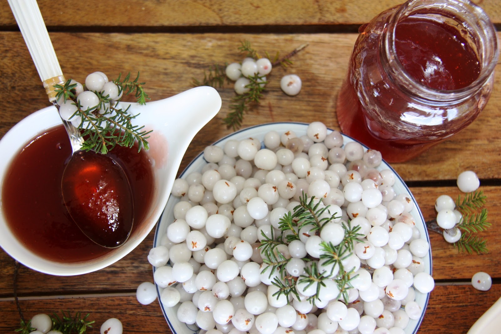 Tentações sobre a Mesa: Geleia de Camarinhas