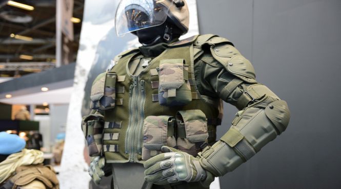 Future warrior: Robot with a soul but armed with technology