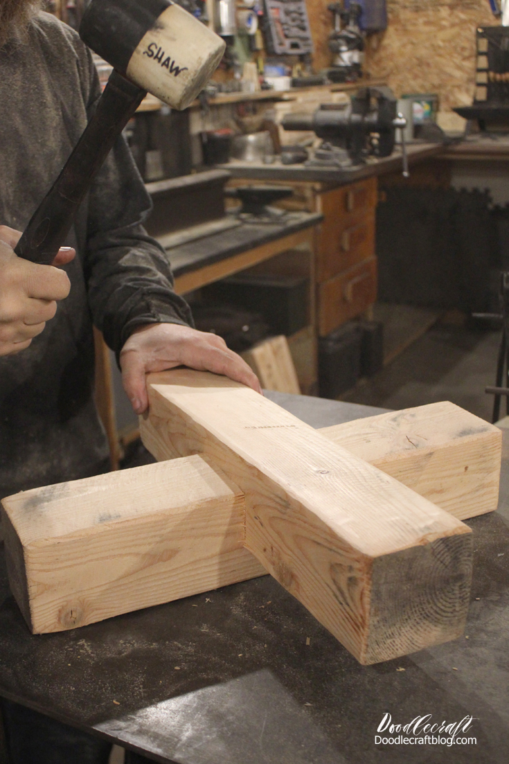 DIY: Build a Wood Manger for a Nativity Prop or Decoration