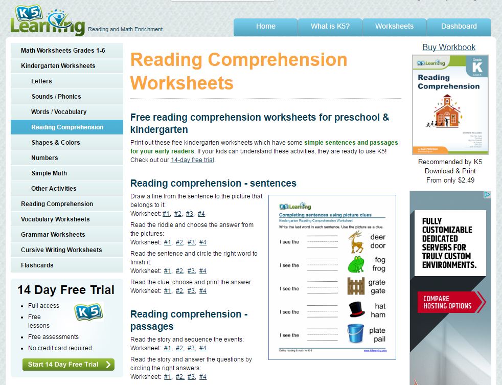 K5 Learning - Review - Treasuring Life's Blessings