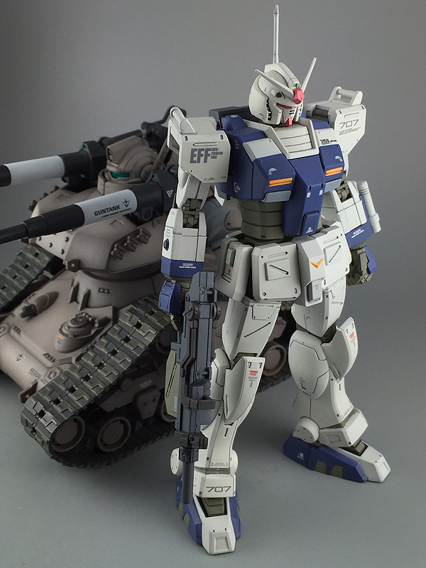 GUNDAM GUY: HG 1/144 Gundam Local Type - Customized Build