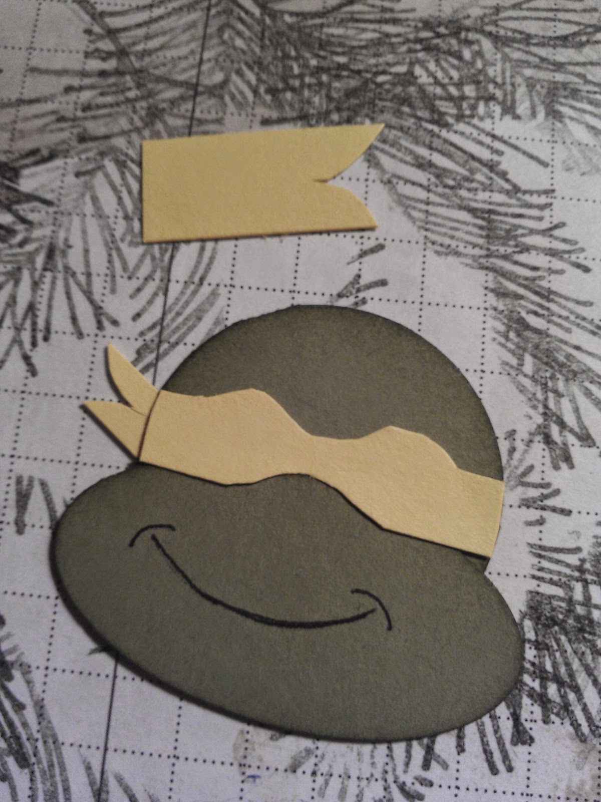 Scrappy Stampy Stuff: Teenage Mutant Ninja Turtle Inspired Birthday Card