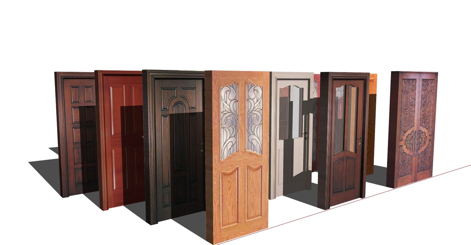 Doors 3d Sketchup file