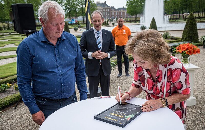 Princess Margriet christened the 'official Invictus Games 2020 Tulip'