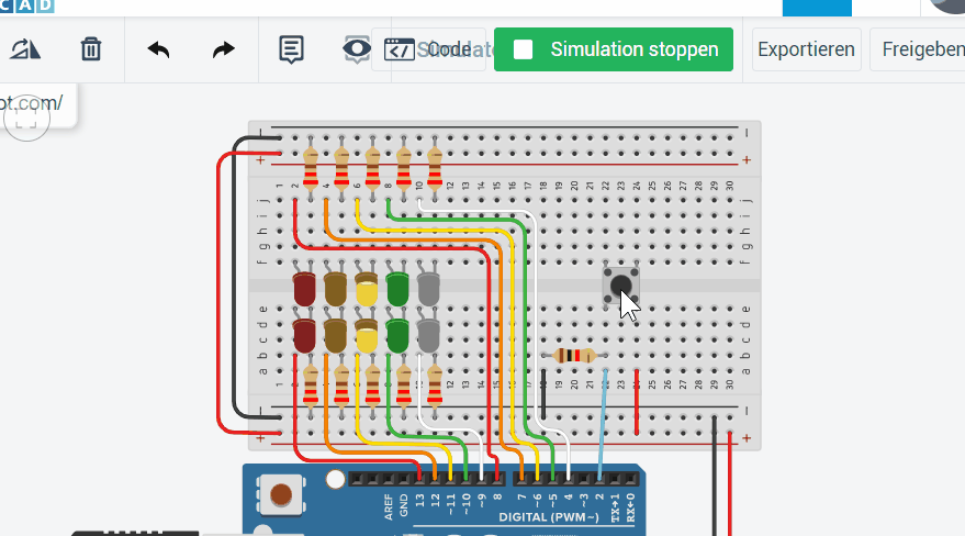Simulationsprogram - ARDUINO UNO R3
