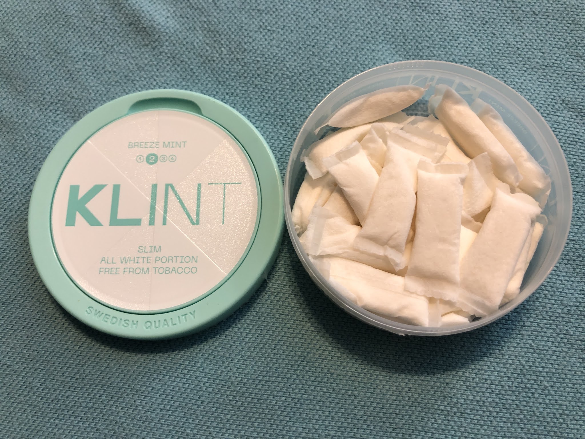 Klint Nicotine Pouches (Mint, Strengths 1-3) - Review. 26 April 2021
