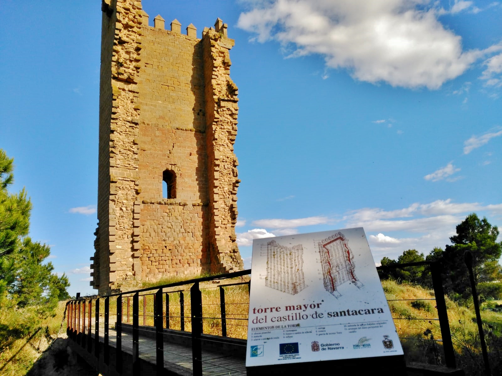 Gerinda Bai: VISITA GUIADA A LA TORRE DE SANTACARA EL 12 DE SEPTIEMBRE