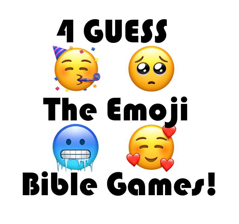 Laurie's Little Monkeys: Bible Guess the emoji games!