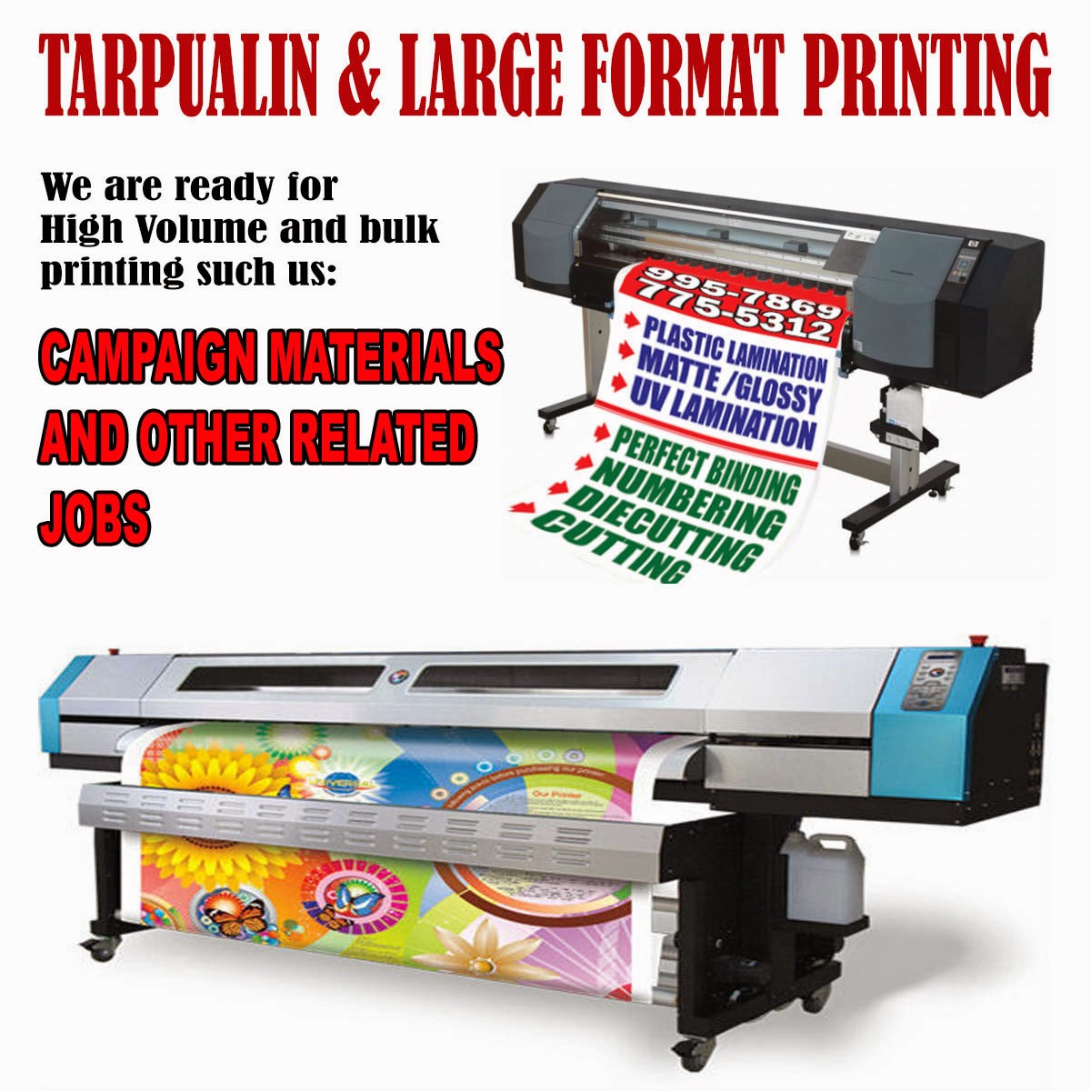 Tarpaulin Printing | Printing