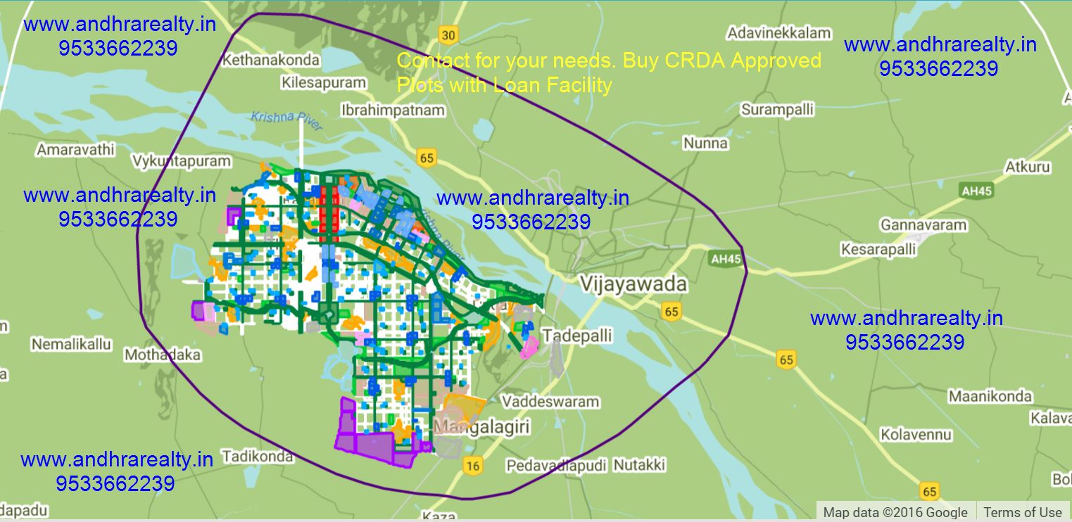 CRDA Approved Layout Plots