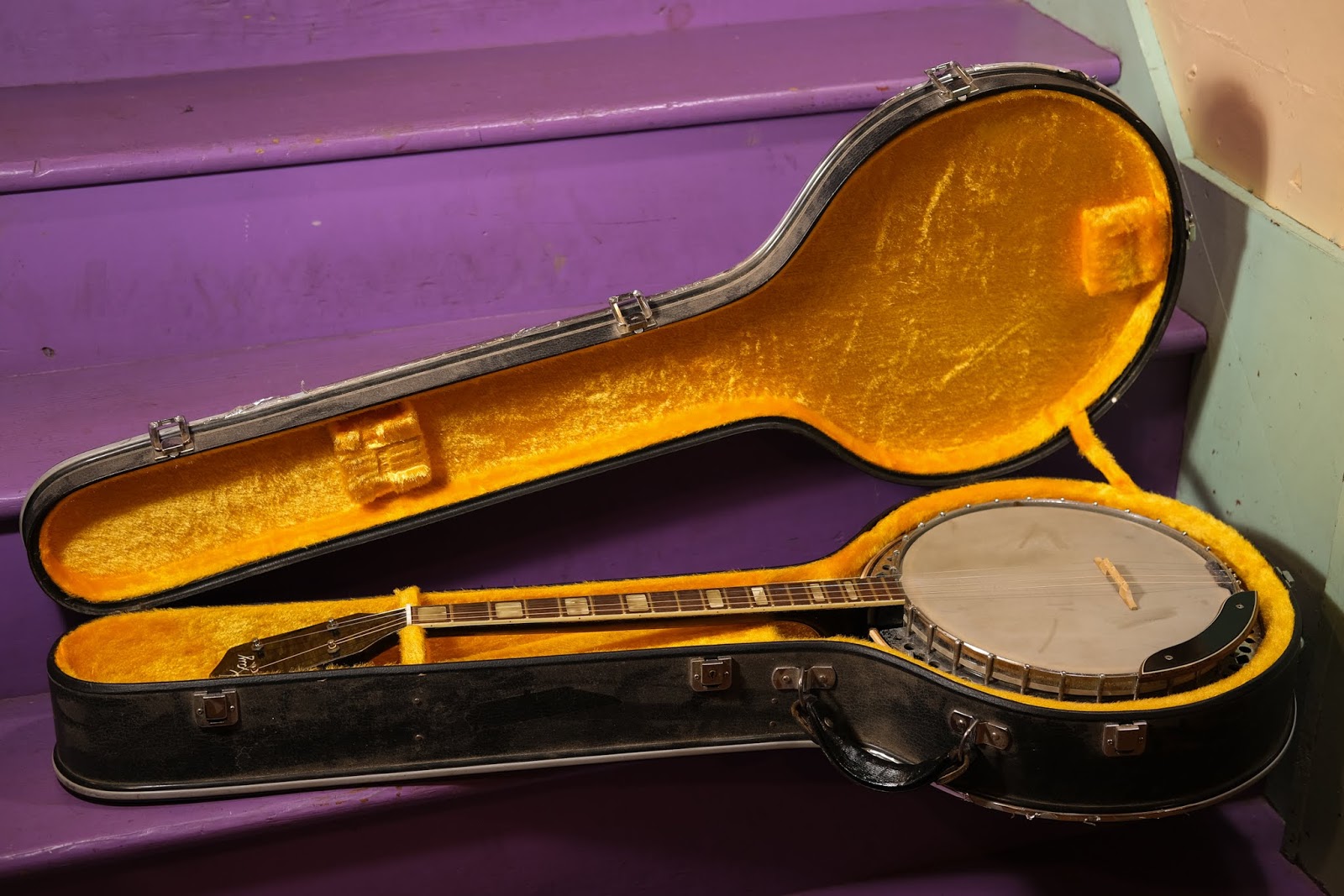 1960s Kay K1000T Resonator Tenor Banjo