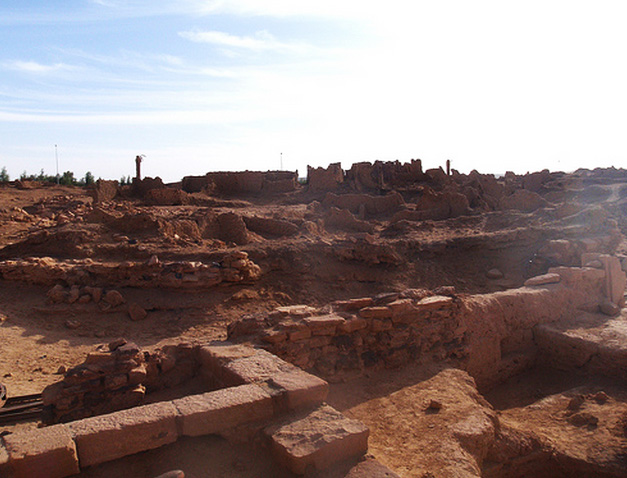 ArqueoLugares: GARAMA. Germa. Wadi Al Hayya. Sahara. Libia.