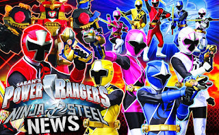 Power Rangers Ninja Steel Logo REVEALED + REVIEW - JEFusion