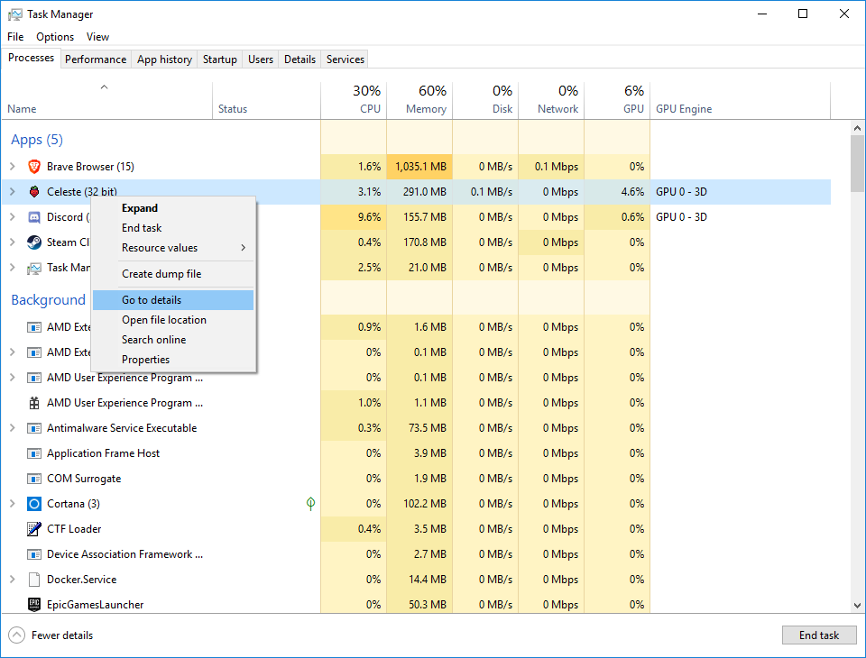 Launch Epic Games from Steam