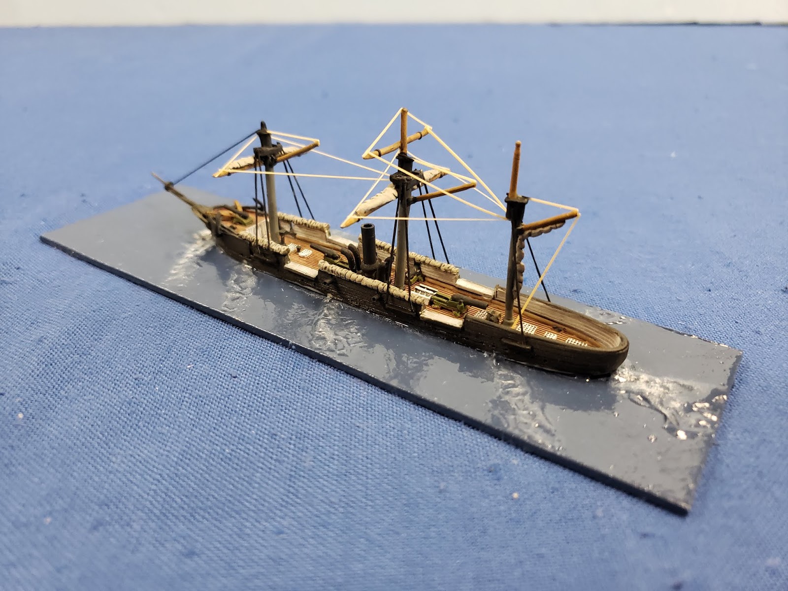 Anton's Wargame Blog: 1/600 ACW USN from Thoroughbred Models