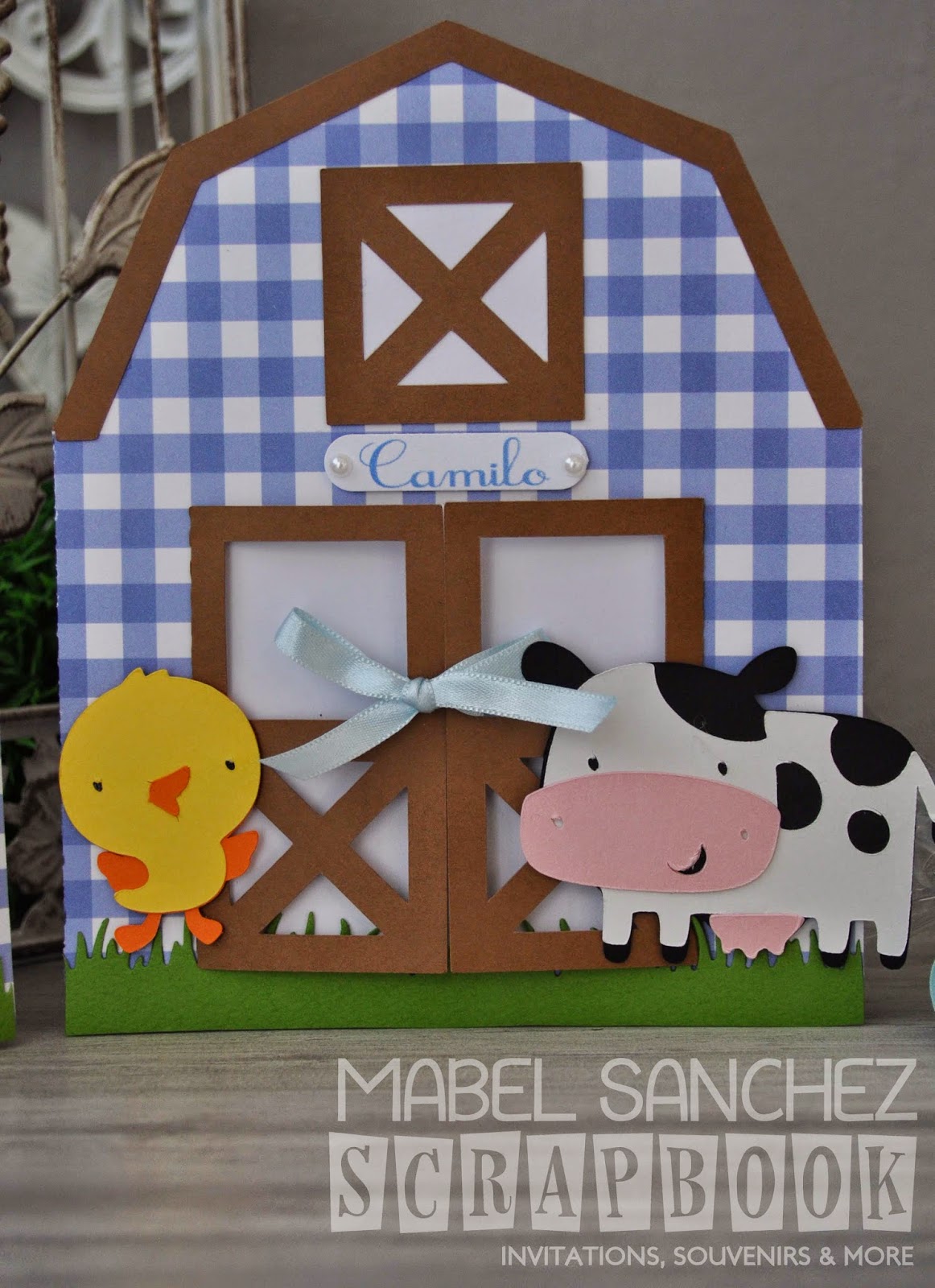 Stamping Paper: Set Fiesta en la Granja
