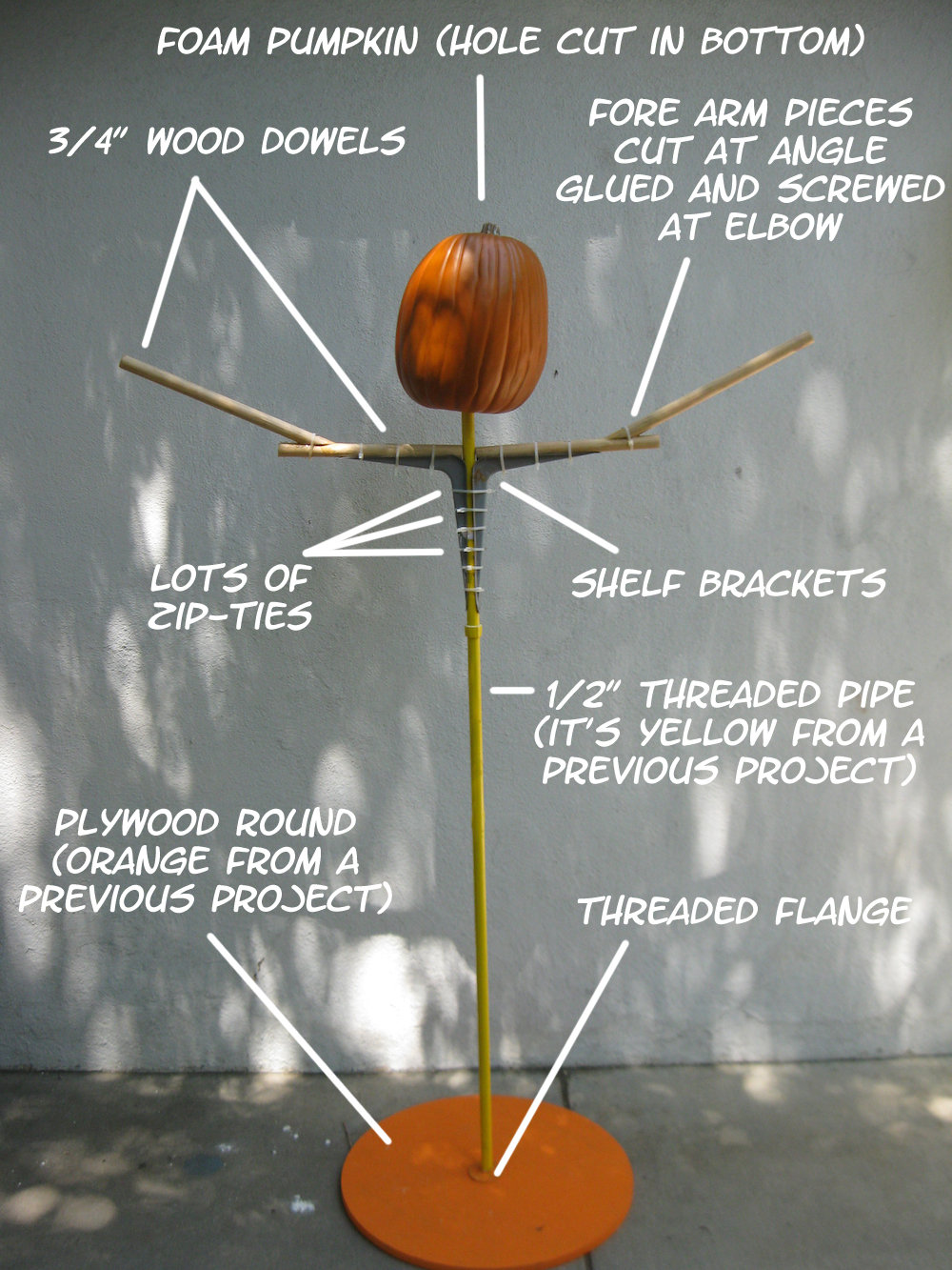 DAVE LOWE DESIGN the Blog: 62 Days 'til Halloween: A Scarecrow For Work ...