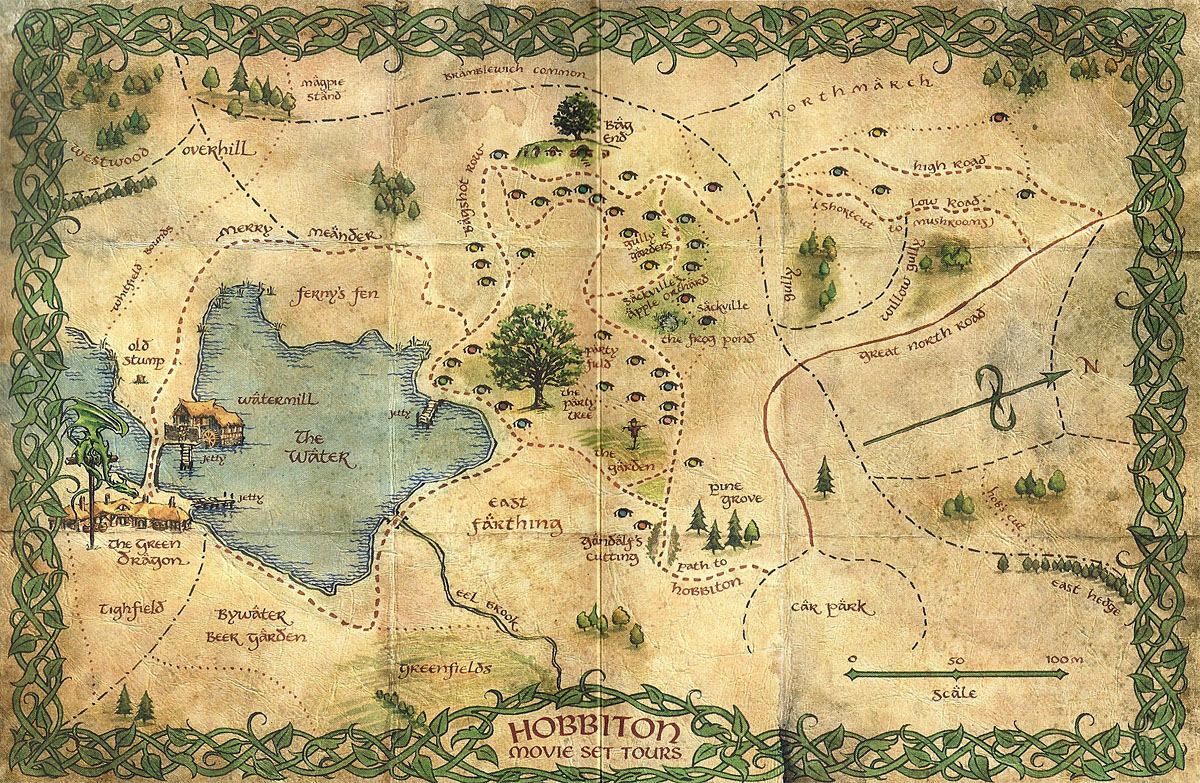 Hobbiton Map